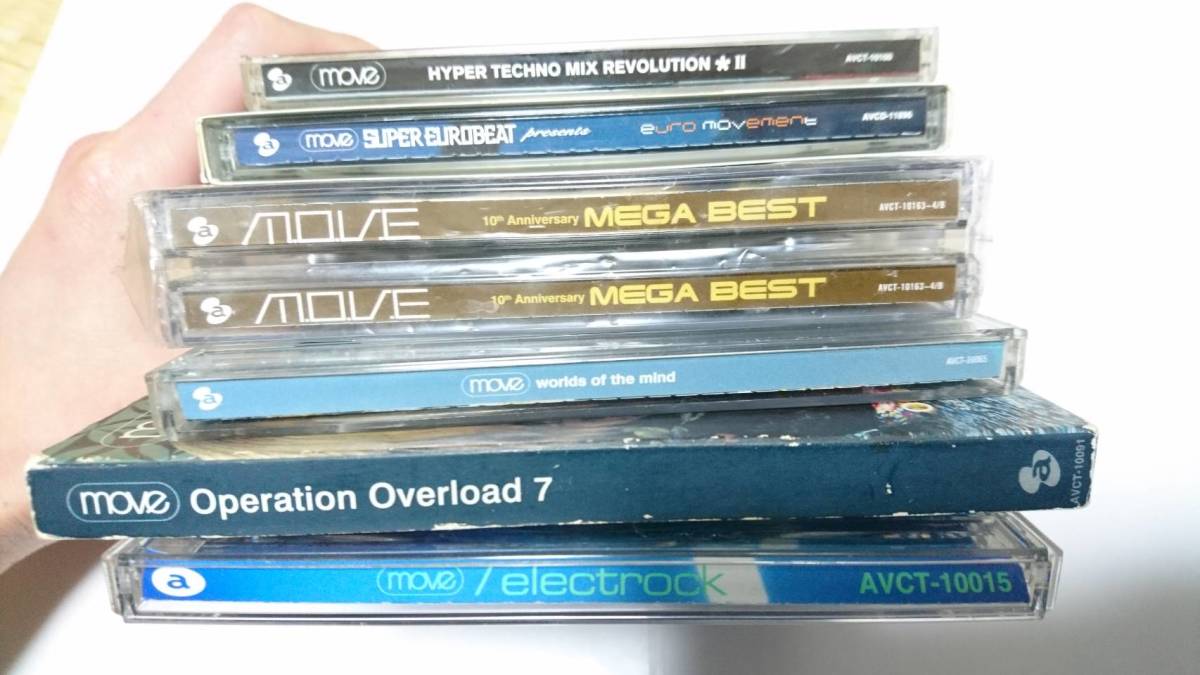 move アルバム6点セット electrock Operation Overload 7 words of the mind MEGA ...