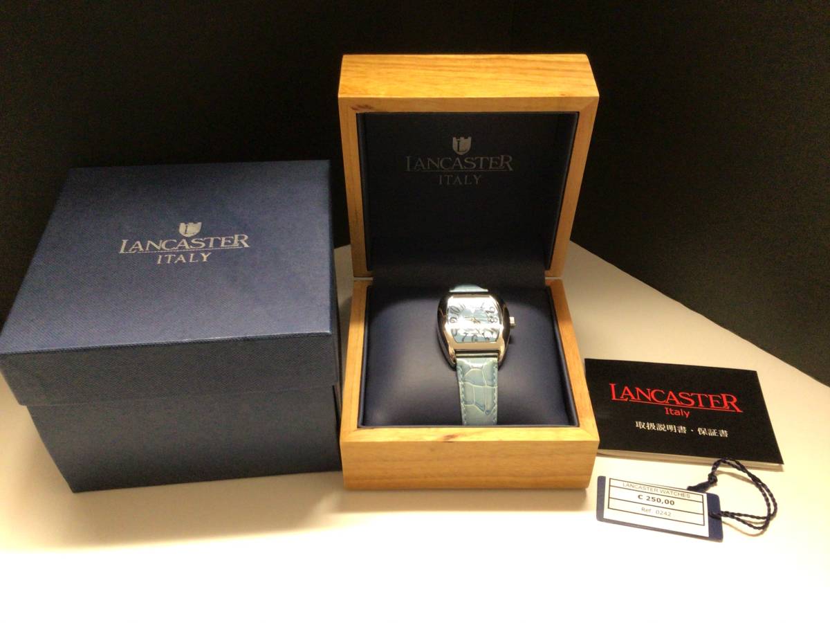 管66403 腕時計 LANCASTER/ランカスター クォーツ REF.0242 稼働 現状品 ジャンク扱い(ランカスター)｜売買された ...