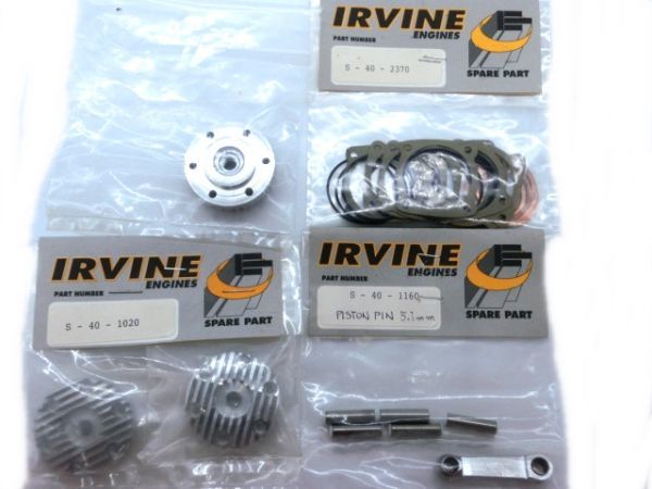 1円 エンジンパーツ IRVINE ENGINES S-40-1160 S-40-1020 S-40-2370 一つ詳細不明 54(パーツ ...