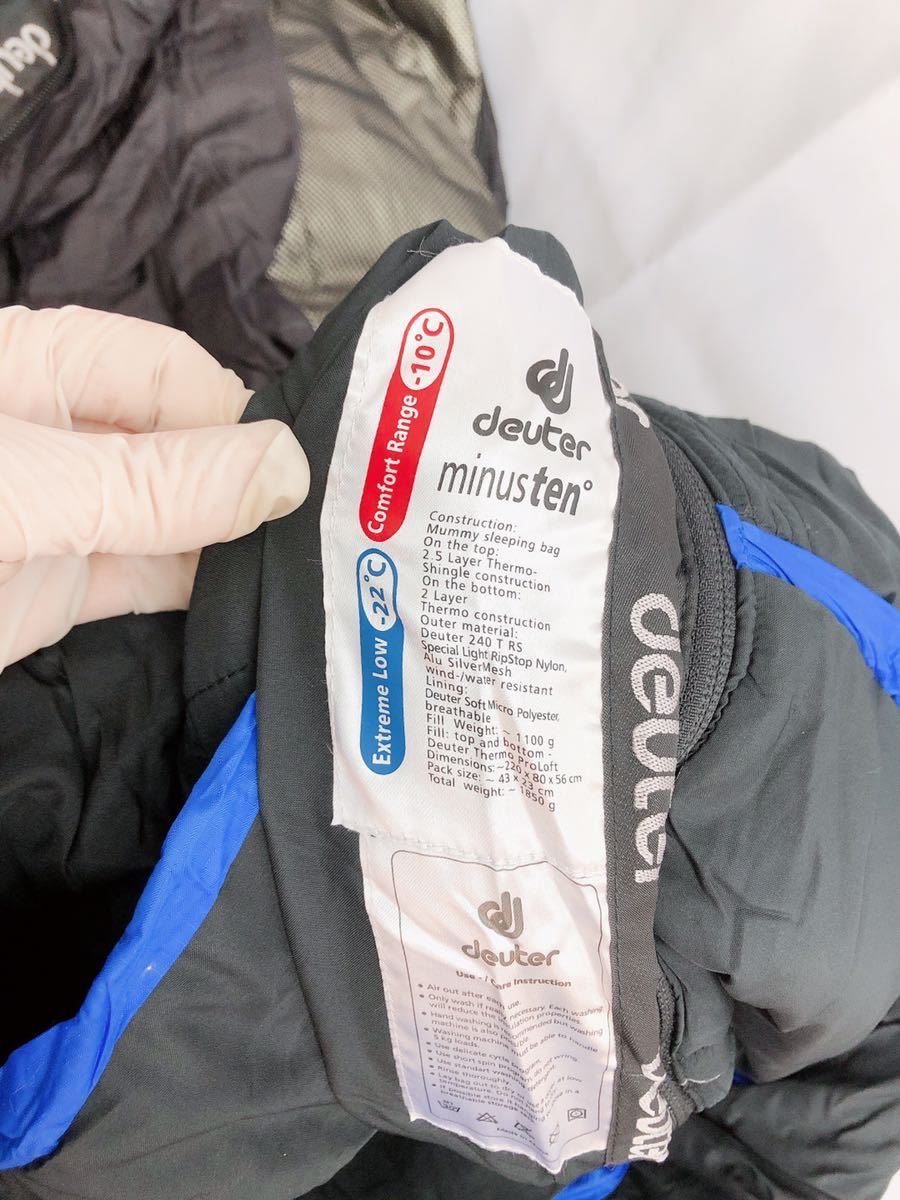 AP67 MinusTen マイナステン 寝袋 キャンプ アウトドア用品 220×80×56 全てcm 汚れ有(封筒型シュラフ)｜売買された ...