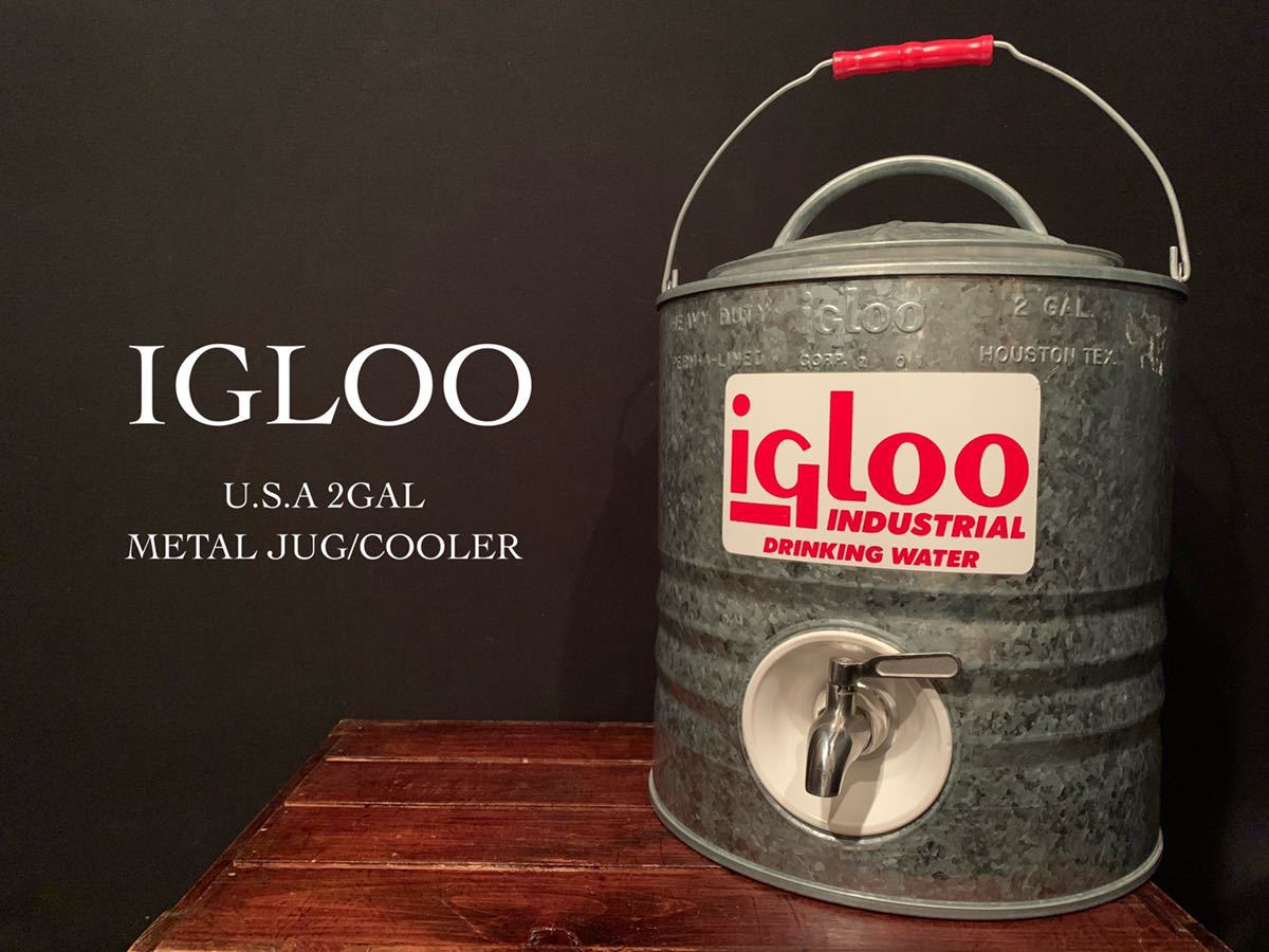 品 ビンテージ IGLOO/イグルーJUG/COOLER ジャグ/クーラーボックス 2GAL 水量調節可能コックカスタム済 超超(ジャグ)｜売買されたオークション情報、yahooの商品情報を ...