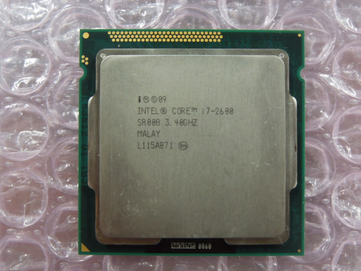 Core i7-2600 Sandy Bridge 3.4GHz SR00B LGA1155 H7629(Core i7)｜売買された ...