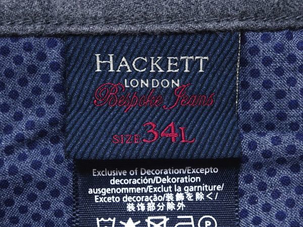 定価23980円 ハケットロンドン HACKETT LONDON TRINITY ストレッチ 5P コットン フランネル チノパンツ 34 GRY(Lサイズ)｜売買されたオークション情報 ...