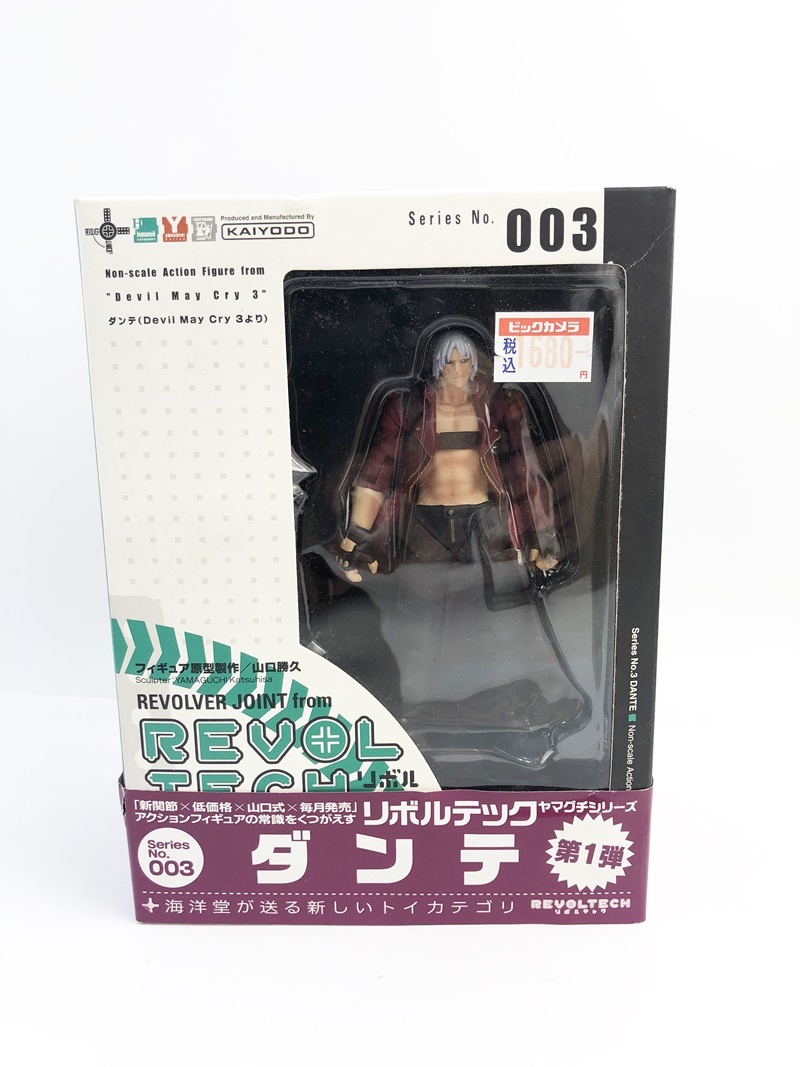 1円 海洋堂 リボルテック 003 デビルメイクライ 3 ダンテ 可動 フィギュア REVOLTECH DANTE KAIYODO ③(ゲーム ...