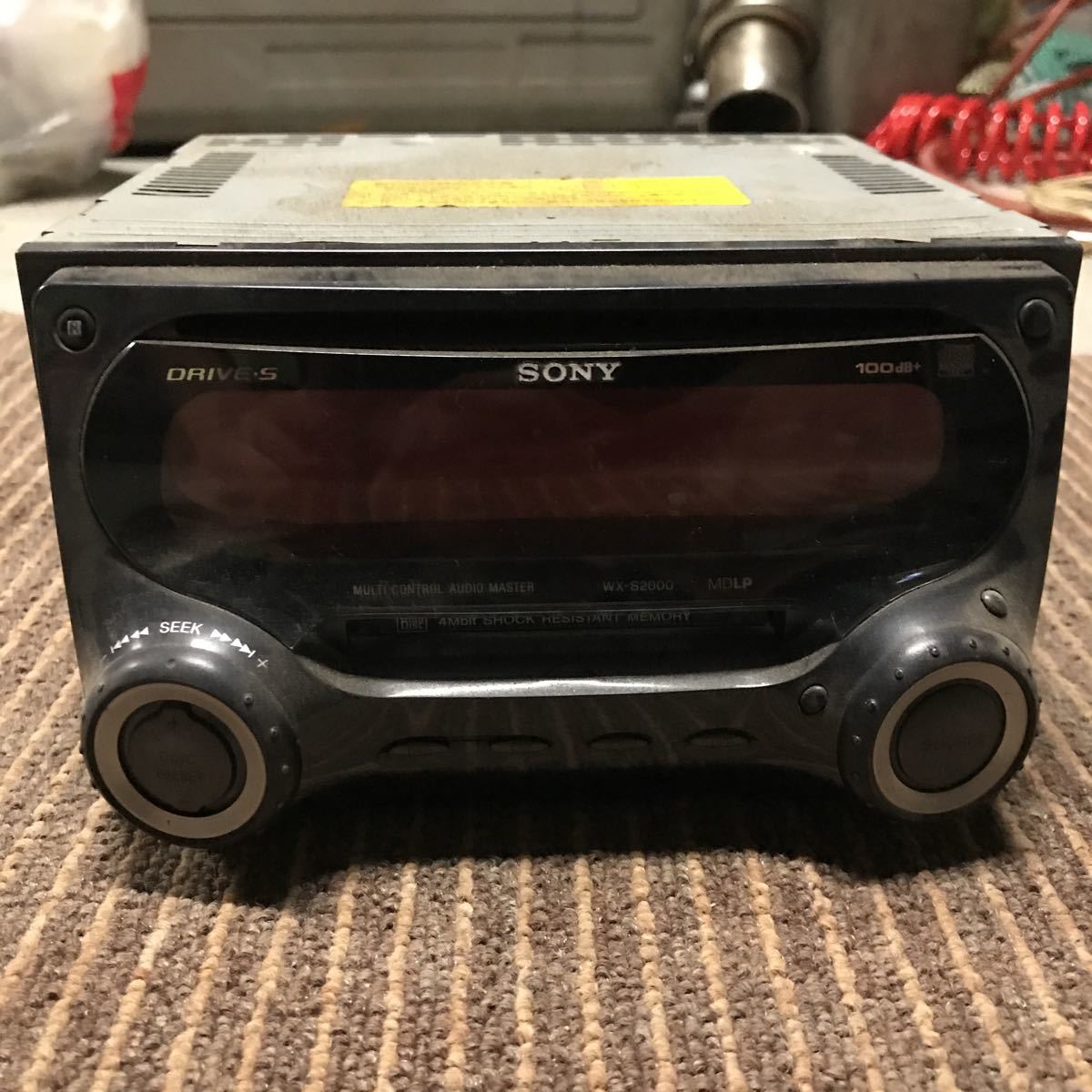SONY ソニー WX-S2000 CD/MDカーオーディオ シリアルNo.3517017(ソニー)｜売買されたオークション情報、yahooの ...