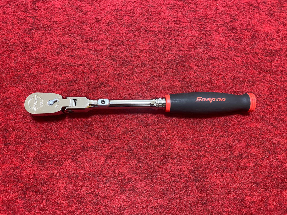 Snap On 3/8 スナップオン ソフトグリップ スタンダード ハンドルロック フレックスヘッド ラチェット FHX80A 3(ラチェット ...