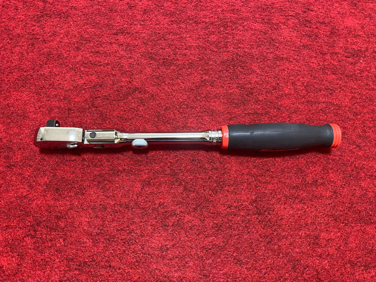 Snap On 3/8 スナップオン ソフトグリップ スタンダード ハンドルロック フレックスヘッド ラチェット FHX80A 3(ラチェット ...