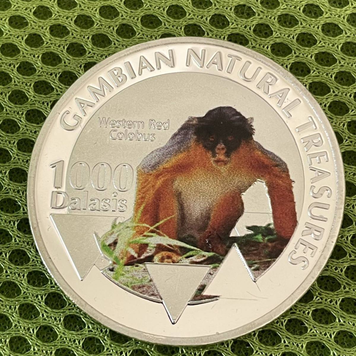 XX102 古銭 アフリカ銀貨 ガンビア サル 外国硬貨 海外コイン 重さ:28.71g(アフリカ)｜売買されたオークション情報、yahooの商品情報をアーカイブ公開 - オークファン ...