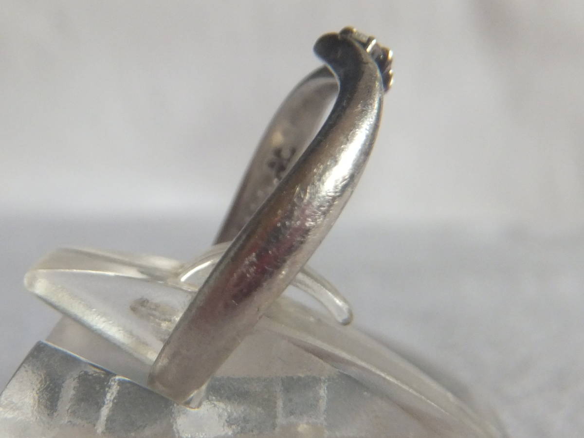 11号 1.77グラム courreges クレージュ SILVER950 0.020ct 刻印 シルバーリング 指輪 ダイヤ付(7号～)｜売買されたオークション情報、yahooの商品情報を ...