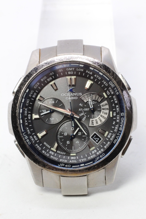 CASIO OCANUS OCW-M700 JAPAN H TITANIUM WAVE CEPTOR MULTI BAND 5 TOUGH ...