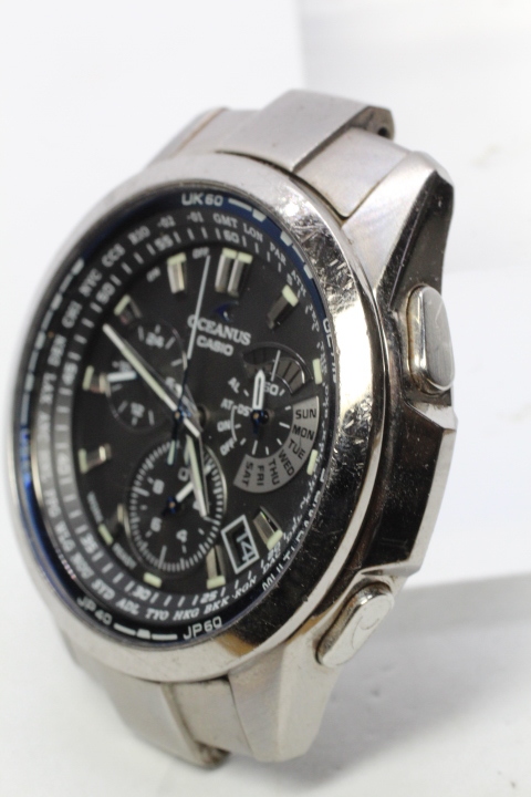 CASIO OCANUS OCW-M700 JAPAN H TITANIUM WAVE CEPTOR MULTI BAND 5 TOUGH ...