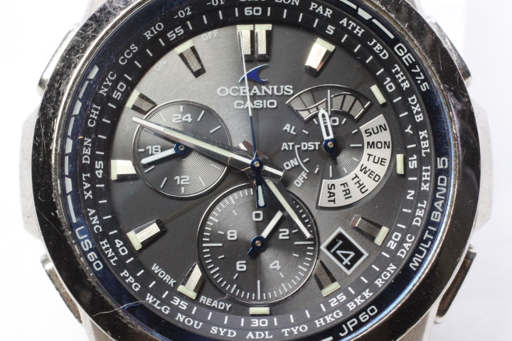 CASIO OCANUS OCW-M700 JAPAN H TITANIUM WAVE CEPTOR MULTI BAND 5 TOUGH ...