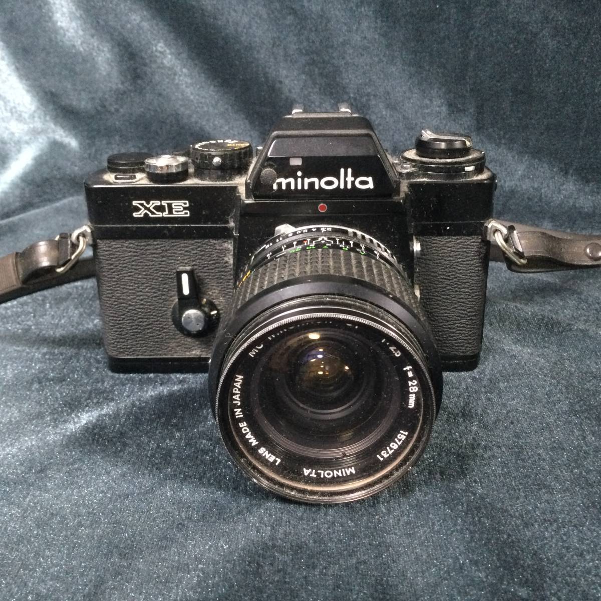 7/2 186093 MINOLTA XE /MC W.ROKKOR-SI 1：2.5 f=28mm ミノルタ 一眼レフカメラ レンズ ...