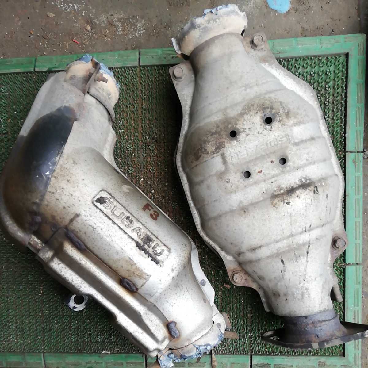 EJ20-T 触媒 SG5 F3 FORESTER フォレスター スバル Catalytic Converter ショクバイ キャタライザー コンバーター(触媒、エキマニ、フロントパイプ ...