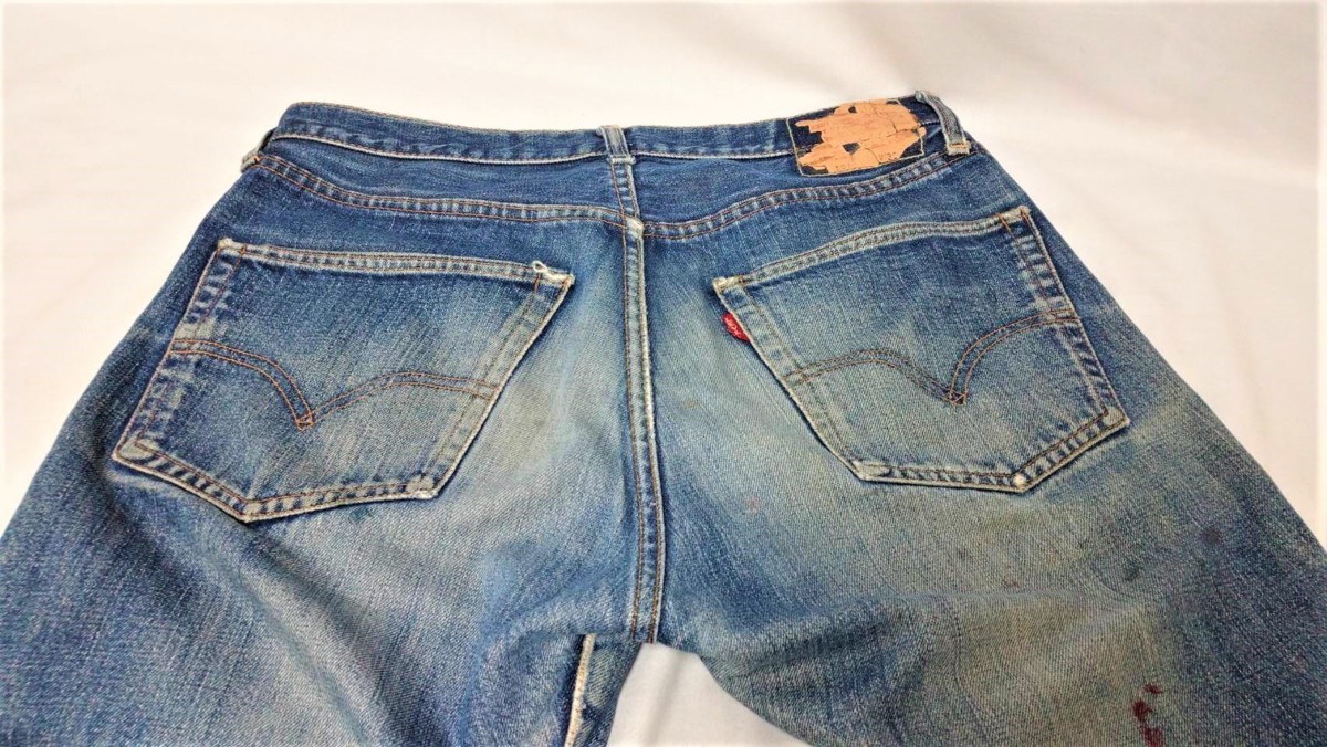LEVI’S BigE 501 66後期 ボタン裏2 ビッグE リーバイス 004213(W32)｜売買されたオークション情報、yahooの ...