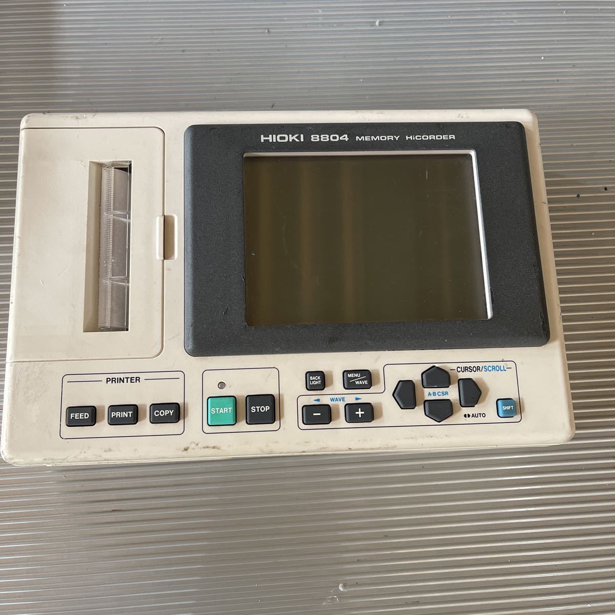 C126 HIOKI 8804 MEMORY HiCORDER メモリーハイコーダー ジャンク出品(電気計測器)｜売買されたオークション情報 ...