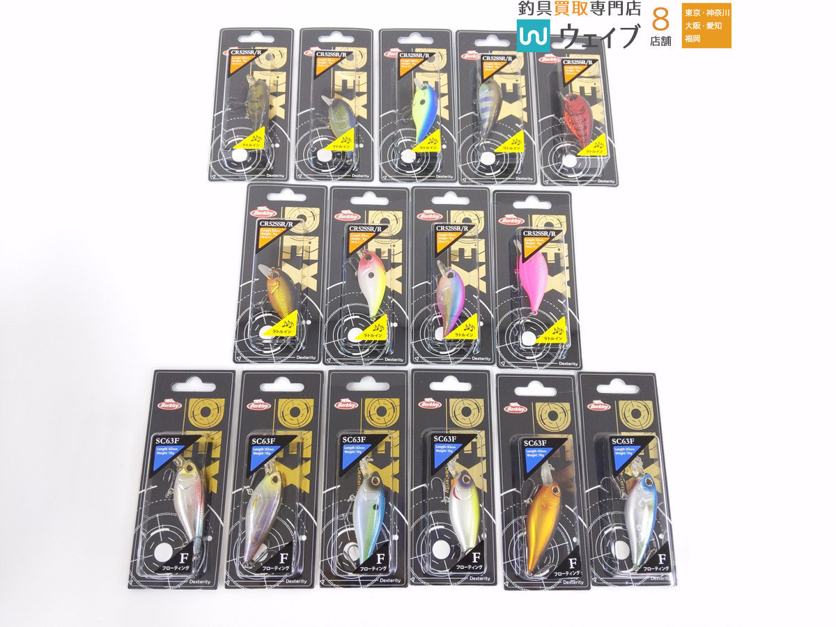 バークレイ DEX デックス クランクベイト スーパーシャローランナー ラトルイン CR52SSR/R シャッディングクランク SC63F 15点(その他)｜売買されたオークション情報 ...