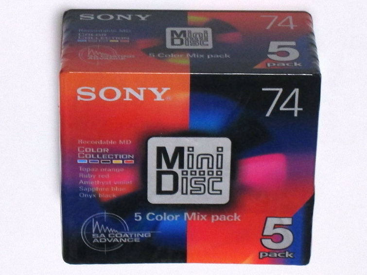 SONY MD ミニディスク 74分5枚組 5MDW74CRAX 経年品(記録媒体)｜売買されたオークション情報、yahooの商品情報を ...