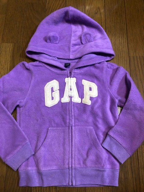 パープル Baby GAP フリース パーカー サイズ110 5years(110（105～114cm）)｜売買されたオークション情報、yahooの商品情報をアーカイブ公開 - オークファン ...