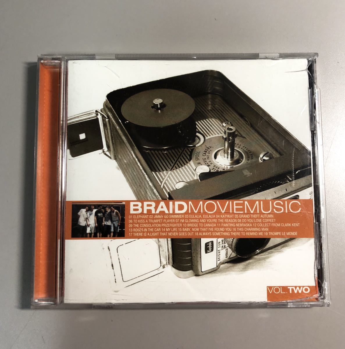 廃盤/エモ名盤 BRAID / Movie Music Vol.2 CD 2000年リリース EMO CAP'N JAZZ MOCK ...