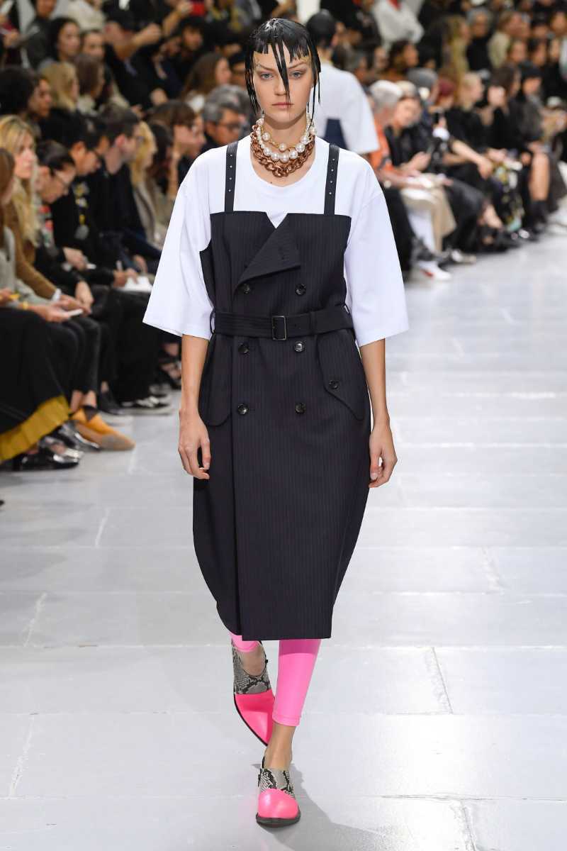 ジュンヤワタナベ コムデギャルソン JUNYAWatanabe COMME des GARCONS ワンピース Tシャツ ドッキング ジャンパースカート 2020ss(ワンピース)｜売買された ...