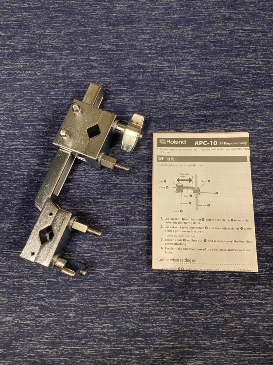 Roland APC-10 アダプター クランプ スタンド アタッチメント ドラム 電子ドラム V-Drums(ドラム)｜売買された ...