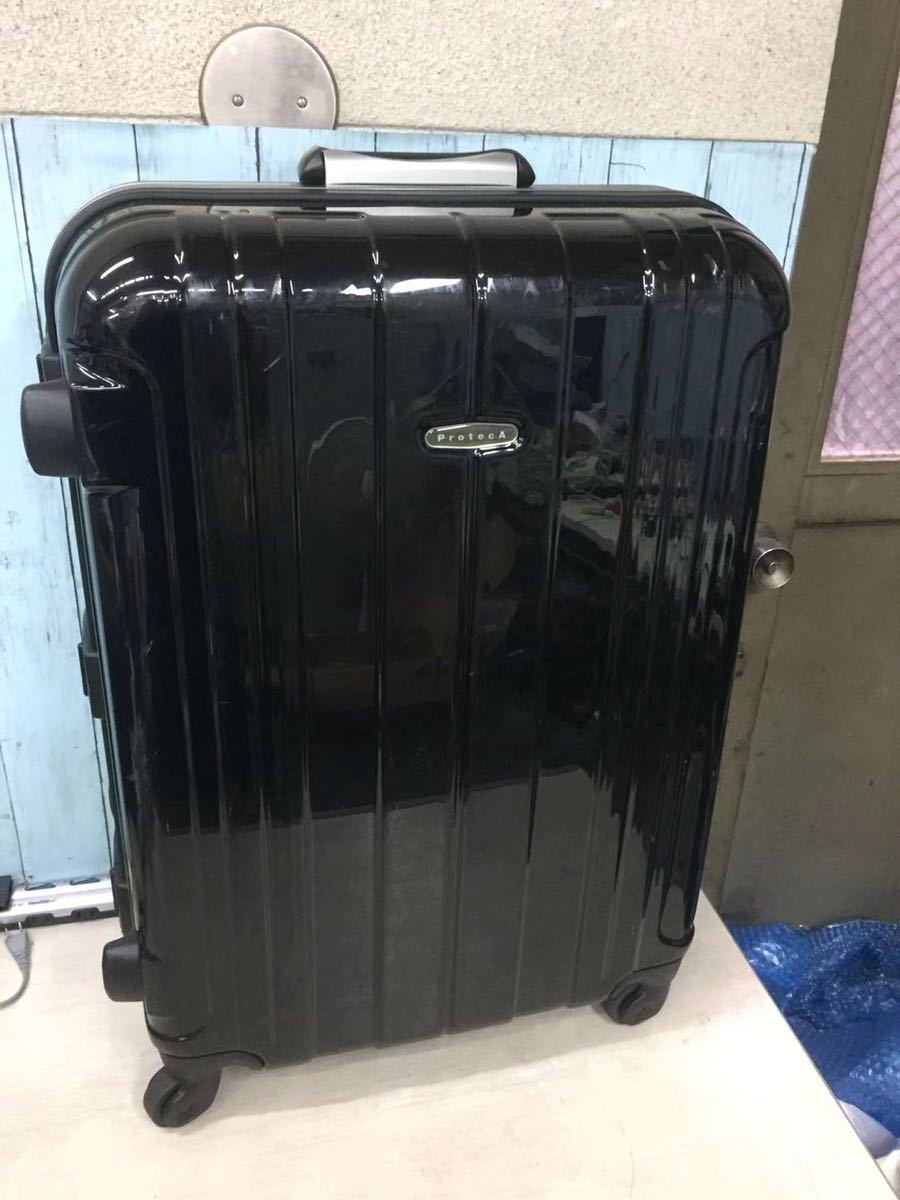 プロテカ ProtecA TSA006 スーツケース 鍵付 サイズ約66x48x28cm 170s(スーツケース、トランク一般)｜売買されたオークション情報、yahooの商品情報をアーカイブ ...
