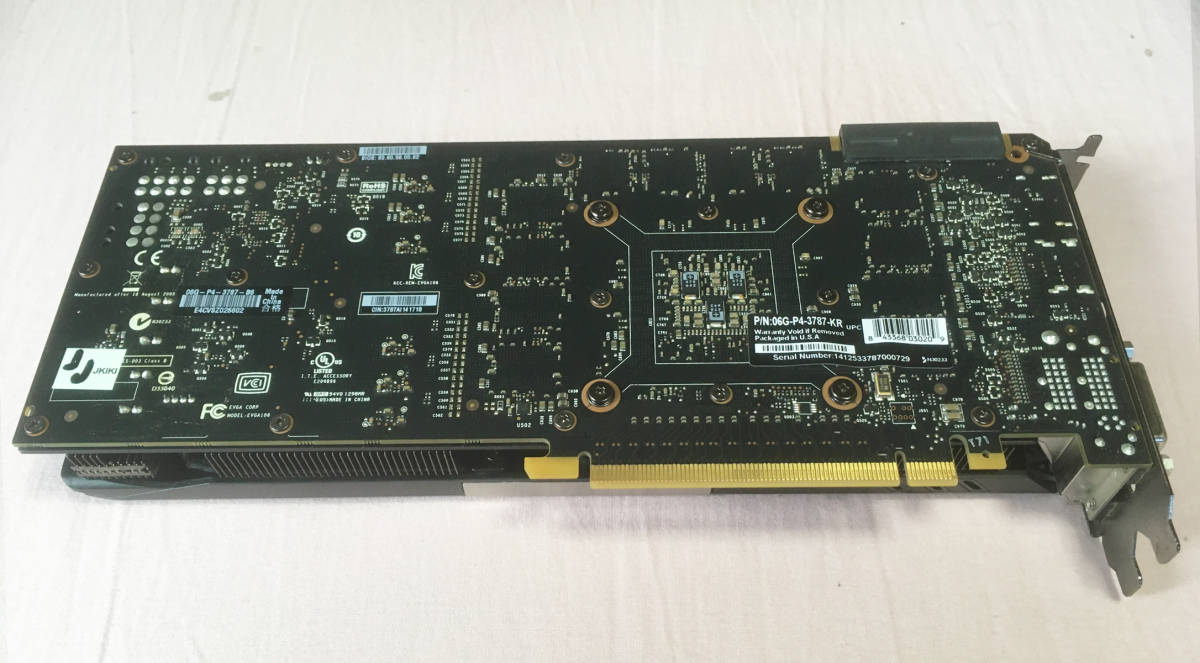 EVGA GeForce GTX 780 6GB SC w/ EVGA ACX Cooler Mac Edition Mac EFI起動 ...