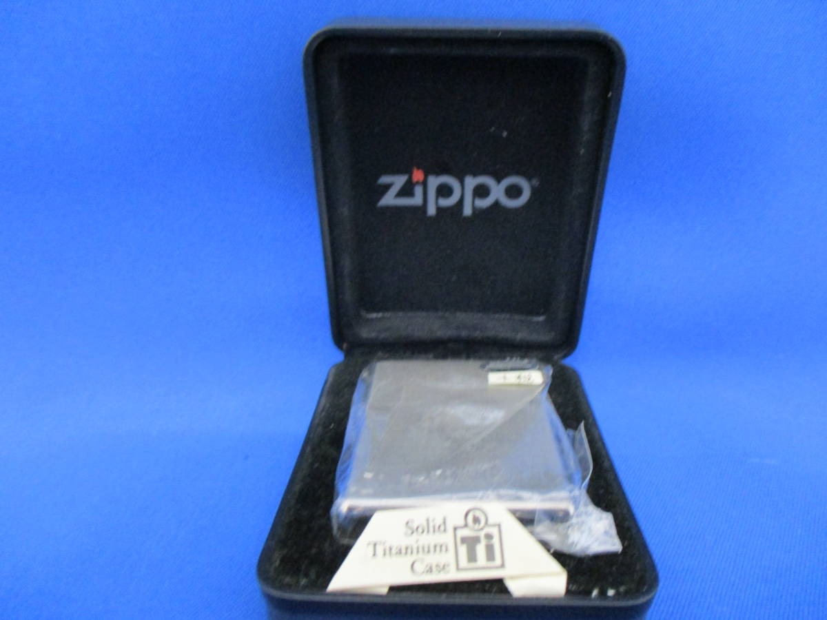 ZIPPO ジッポー ライター 110 ガール ケース付 品 solid titanium case ソリッドチタン(Zippo)｜売買されたオークション情報、yahooの商品情報をアーカイブ ...