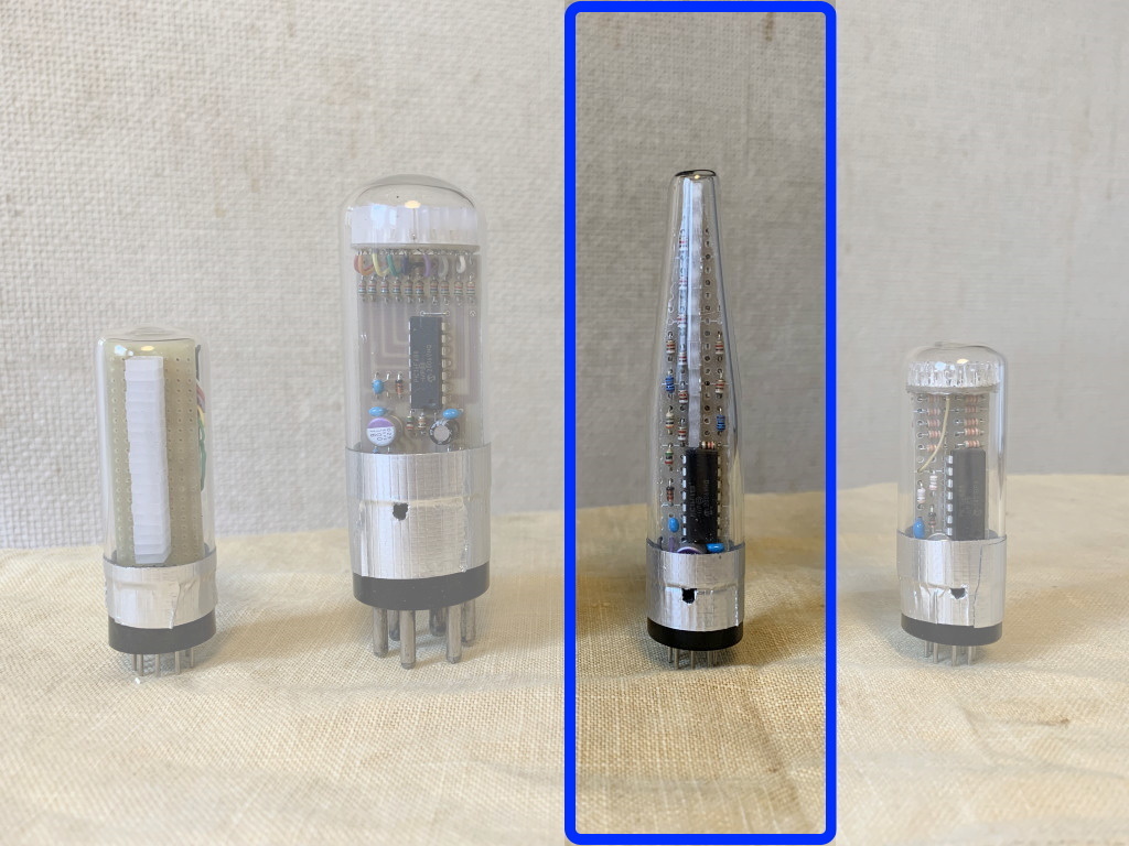 LED マジックアイ 6E5P 6ME4 マジックフィンガー相当 mT7ピン 真空管ラジオに(アンティーク)｜売買されたオークション情報 ...