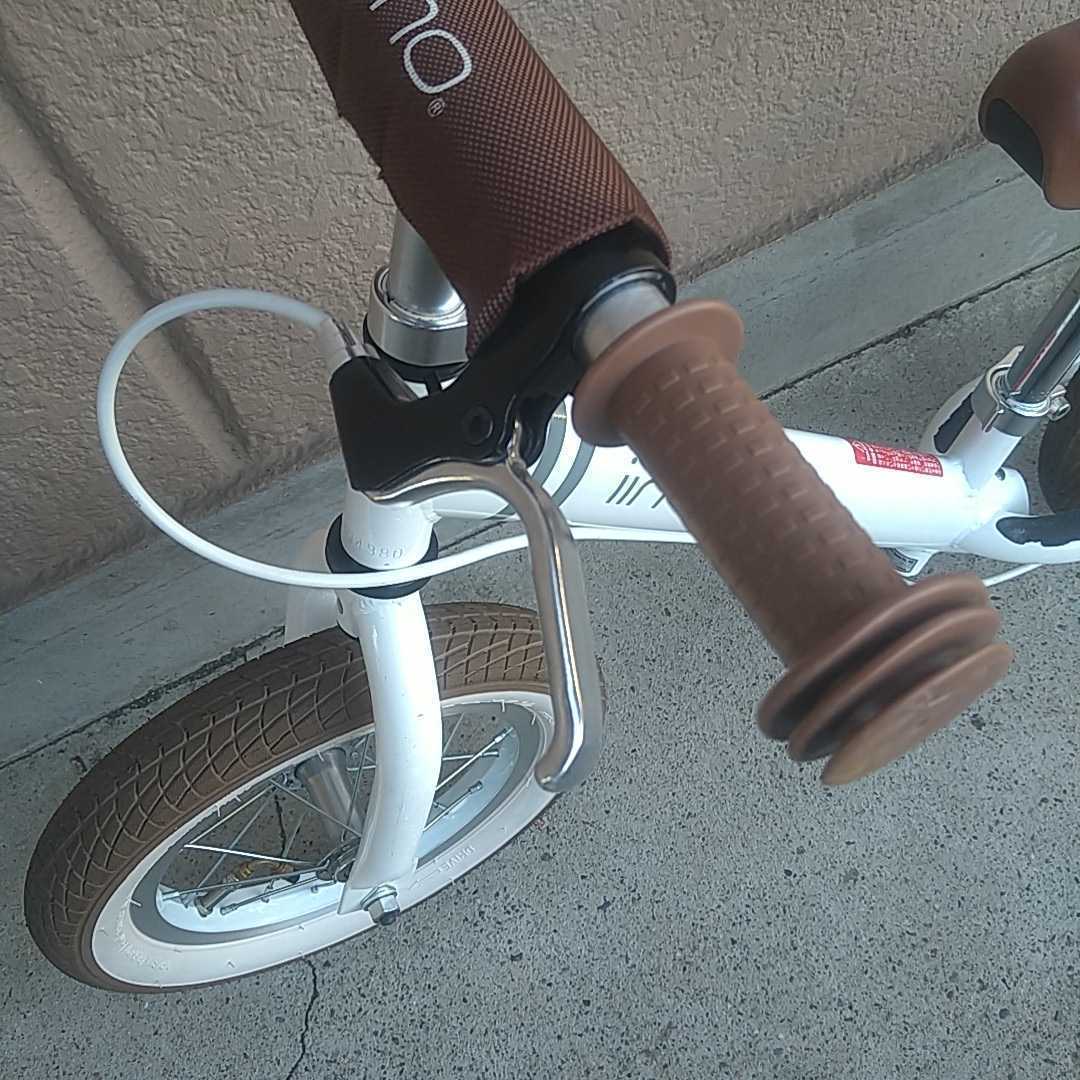 良品 iimoイーモ 12インチ キックバイク/バランスバイク/ラーニングバイク/トレーニング用バイク リアブレーキ付 2~5歳 ペダルなし自転車(ペダルなし自転車、バランスバイク)｜売買され ...