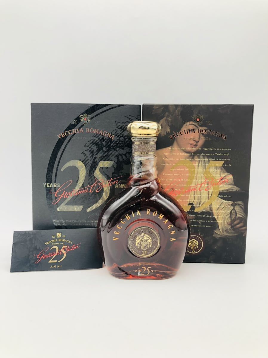 1円 未開栓 VECCHIA ROMAGNA ヴェッキア ロマーニャ 25年 リゼルヴァ ララ ブランデー 250ml 40％ 箱付き(ブランデー)｜売買されたオークション情報、yahooの ...