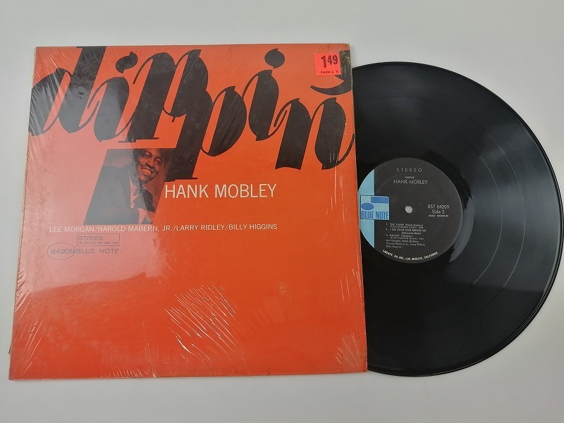 J107/US盤 HANK MOBLEY / DIPPIN'/ハンク モブレー/BLUENOTE ブルーノート BST 84209/VAN刻印 ...