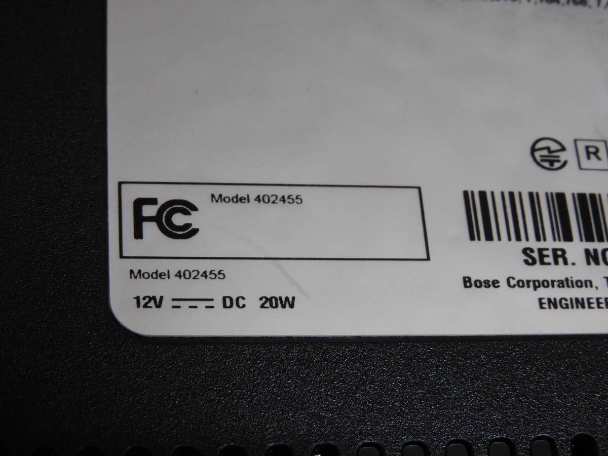 Bose AVM Control Console Model 402455 ジャンク(サラウンドセット)｜売買されたオークション情報 ...