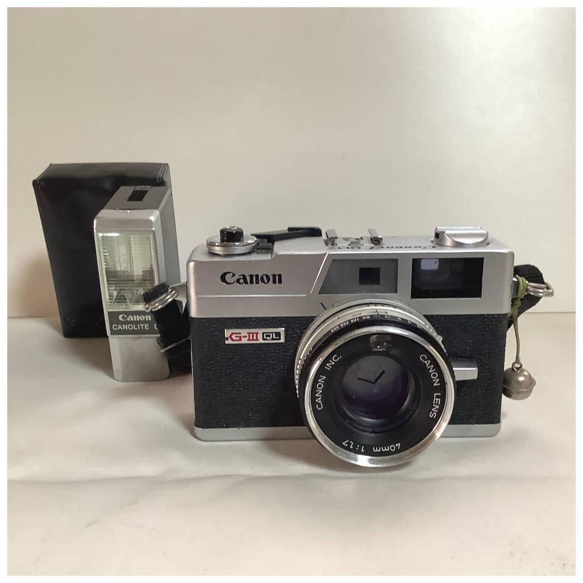 Canon キャノン G-III QL17 一眼レフ フィルムカメラ + ストロボ セット(キヤノン)｜売買されたオークション情報、yahoo ...