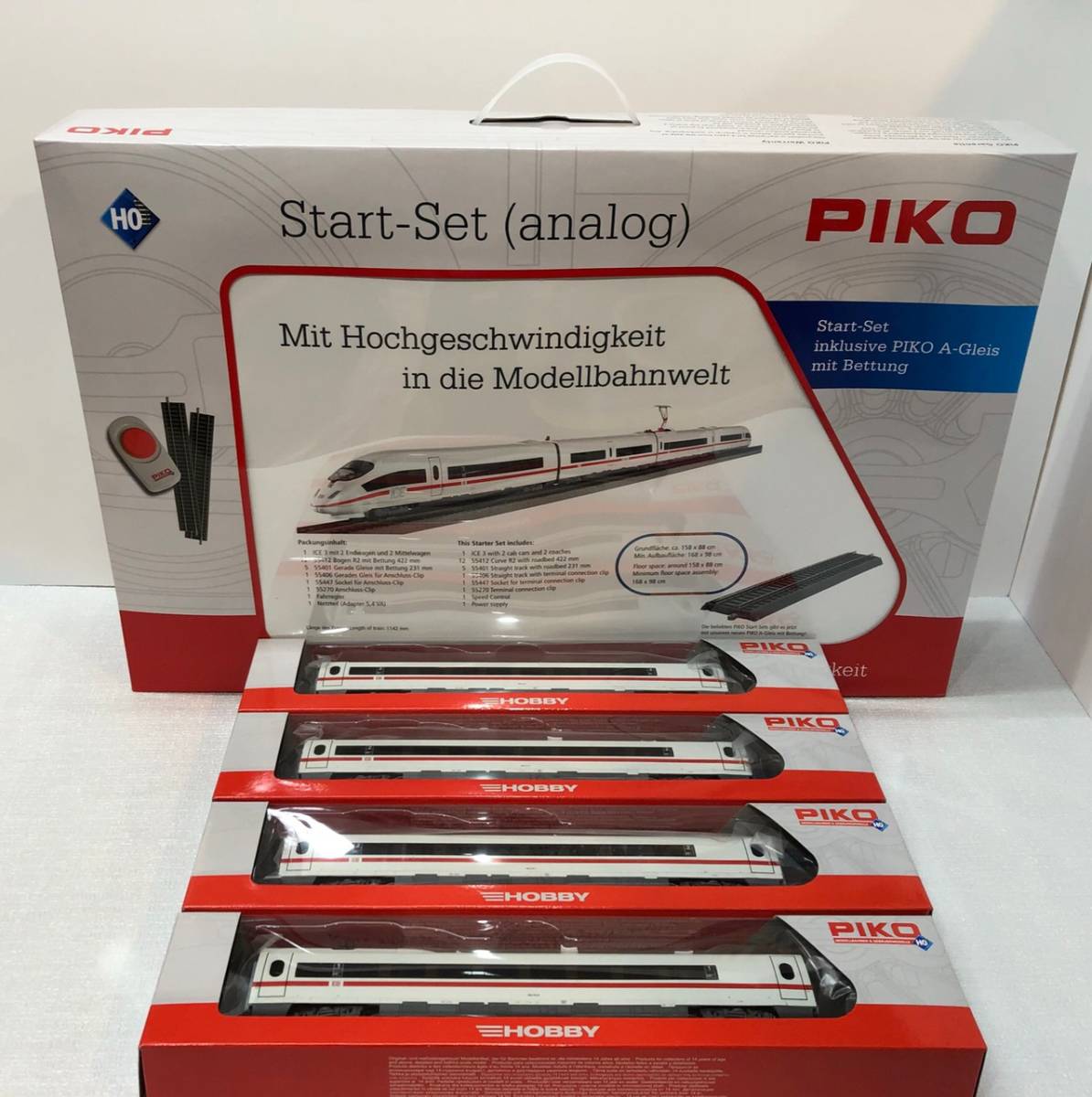 ピコ PIKO 57196 57690 57691×3 ICE 3 高速列車スタートセットと増結を含む8両(外国車輌)｜売買されたオークション ...