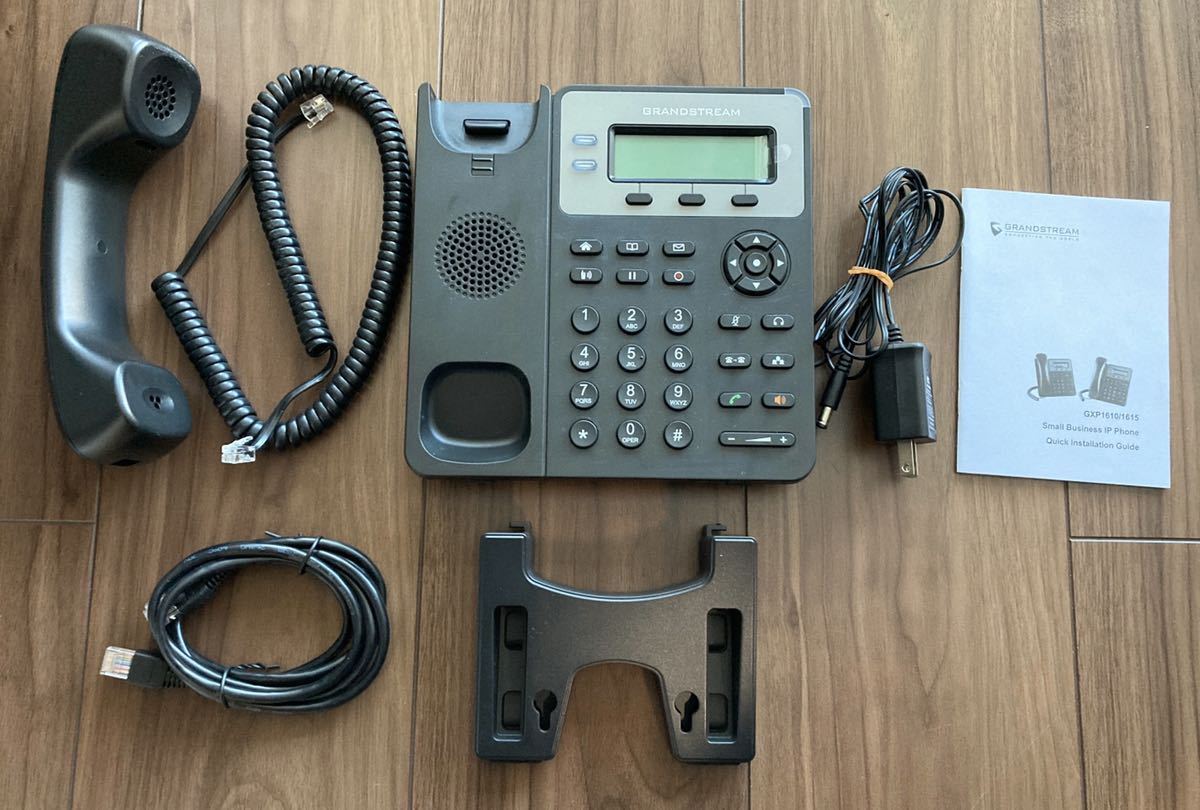 Grandstream GXP1615 IP電話機 1-SIP PoE(電話機一般)｜売買されたオークション情報、yahooの商品情報をアーカイブ公開 - オークファン（aucfan.com）