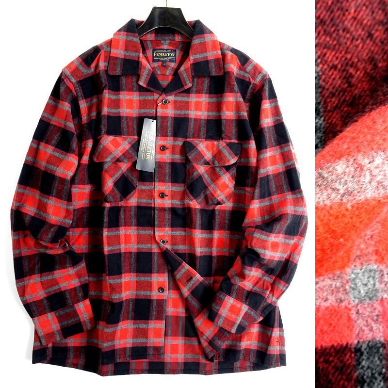 PENDLETON ペンドルトン コットンフランネル チェック柄 長袖 オープンカラ― カジュアル ネルシャツ 9475-7000 95 L 020 bus0060d(Lサイズ)｜売買された ...