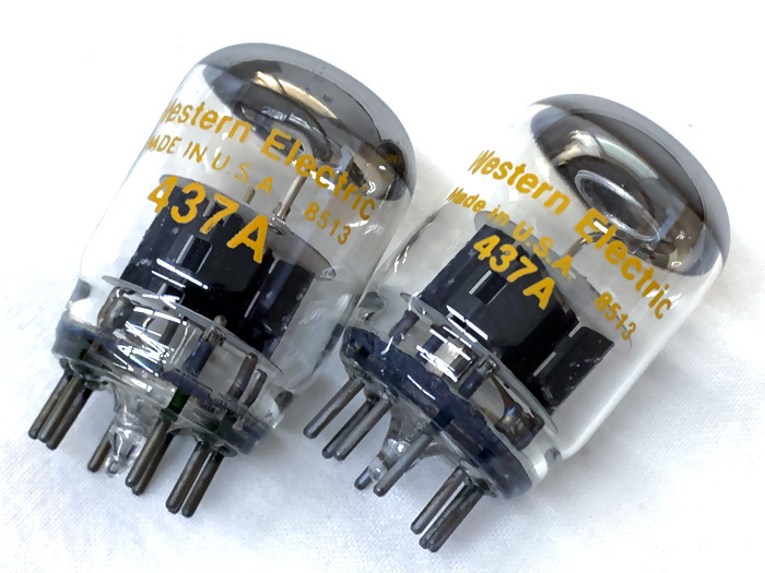 Western Electric 437A 真空管 2本ペア WE ウエスタンエレクトリック(真空管)｜売買されたオークション情報、yahoo ...