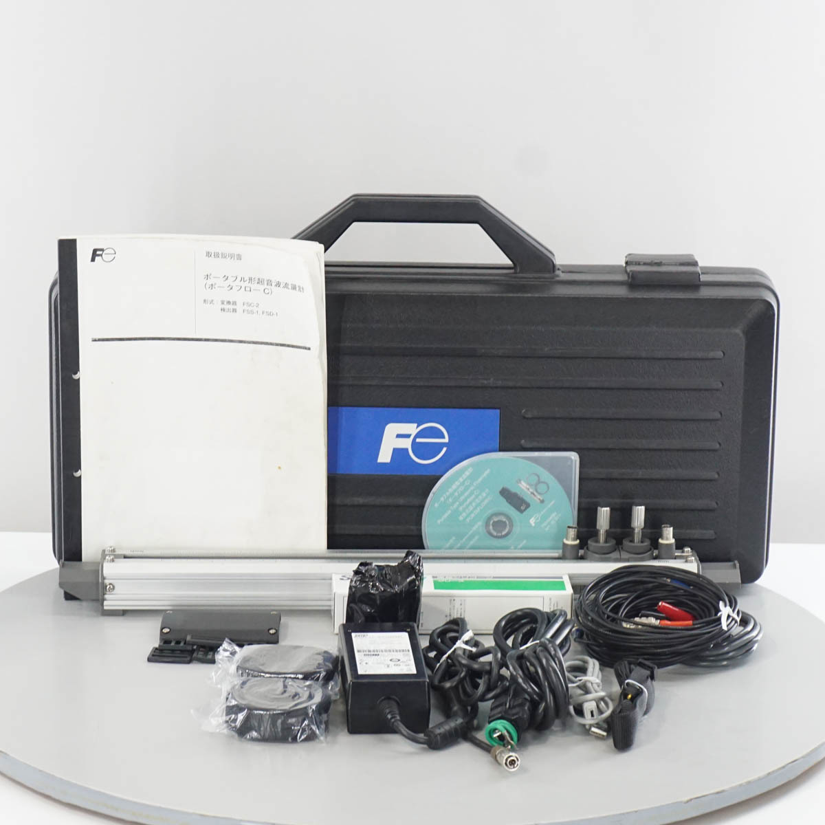 JB 現状販売 FUJI ELECTRIC FSC S20A1-00J PORTAFLOW ポータフロー Ultrasonic Flow ...