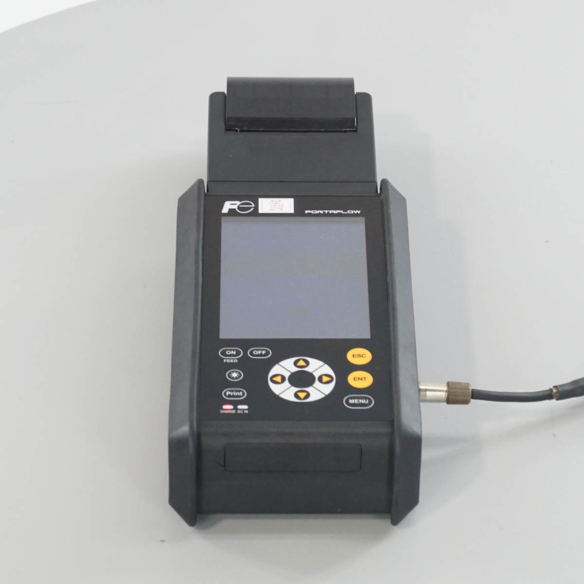JB 現状販売 FUJI ELECTRIC FSC S20A1-00J PORTAFLOW ポータフロー Ultrasonic Flow ...