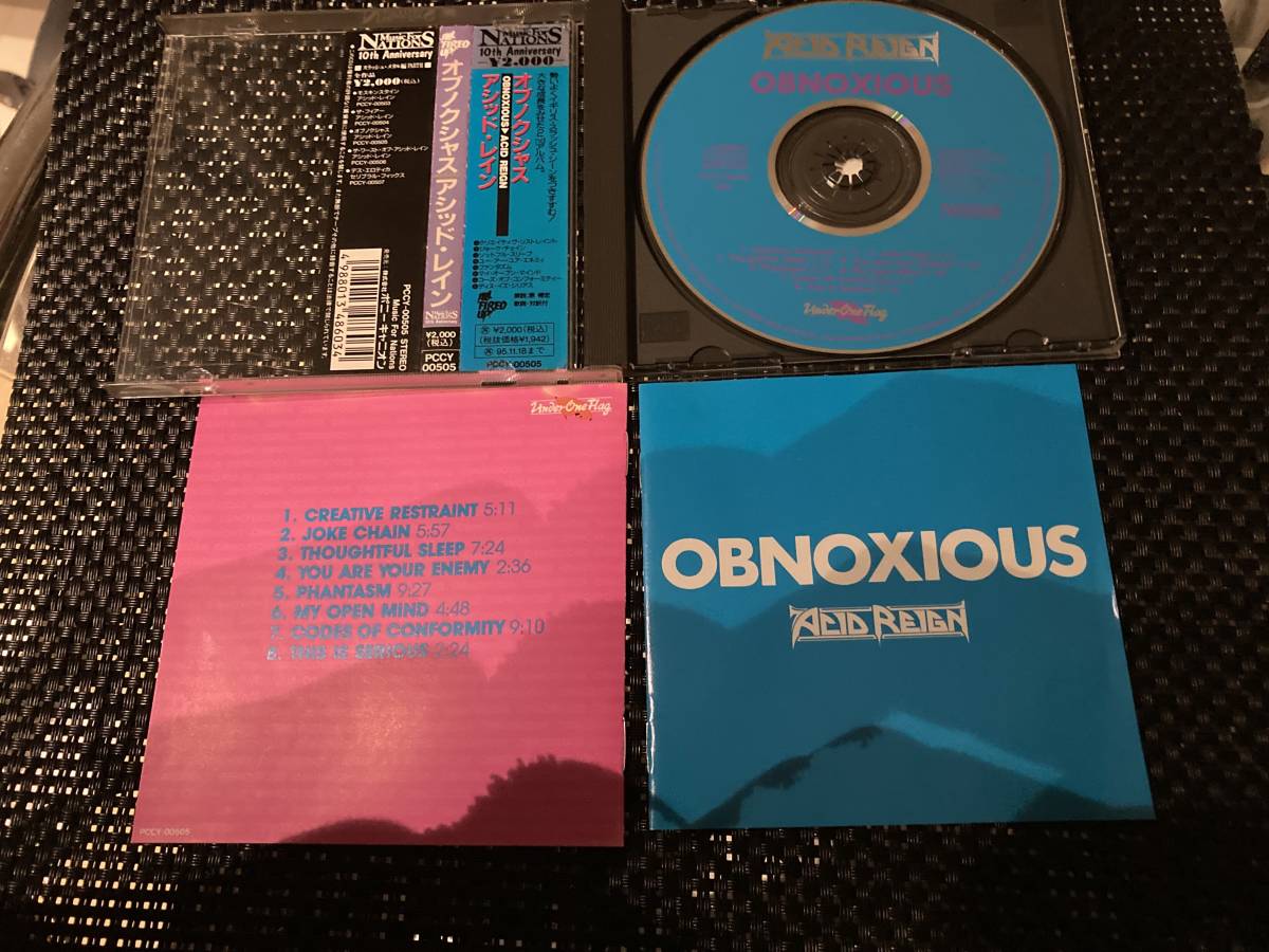ACID REIGN OBNOXIOUS 帯付き国内盤 PCCY-00505(一般)｜売買されたオークション情報、yahooの商品情報を ...