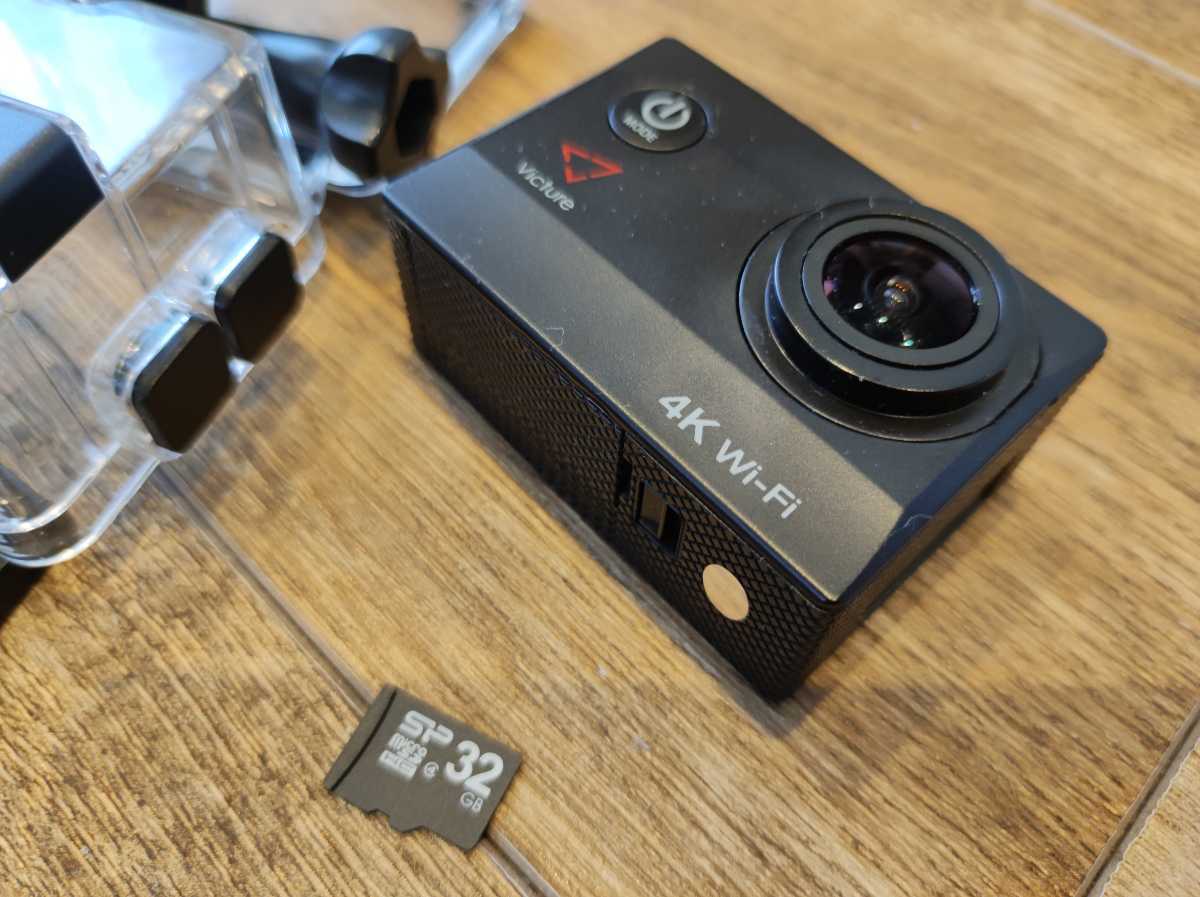 Victure ヴィクチャー 4K HD アクションカメラ AC700 WiFi アクションカム 防水 水中 ダイビング(その他)｜売買された ...