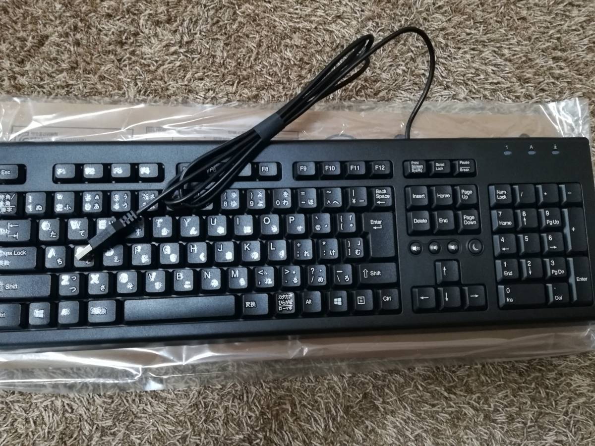 hp USB日本語 109A キーボード ＆ USB光学スクロールマウス 1/10頃発送予定 DELL LENOVO NEC TOSHIBA ...