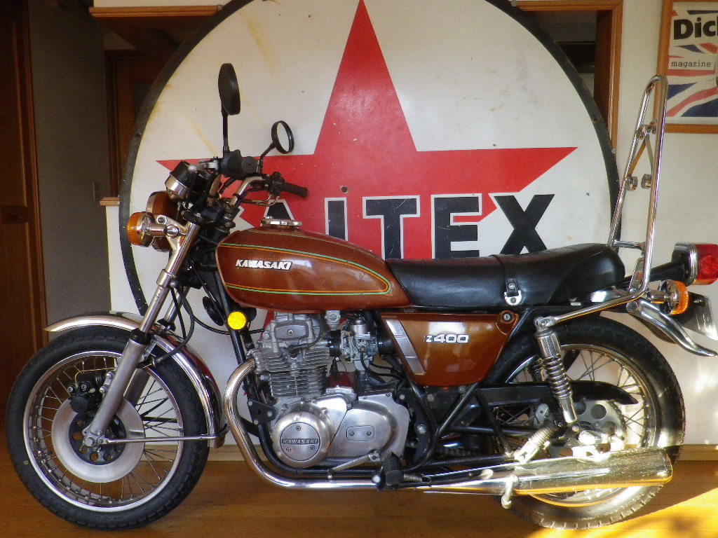 KAWASAKI Z400 1976 国内物 車検2年付き レストア済み(251cc-400cc)｜売買されたオークション情報、yahooの ...