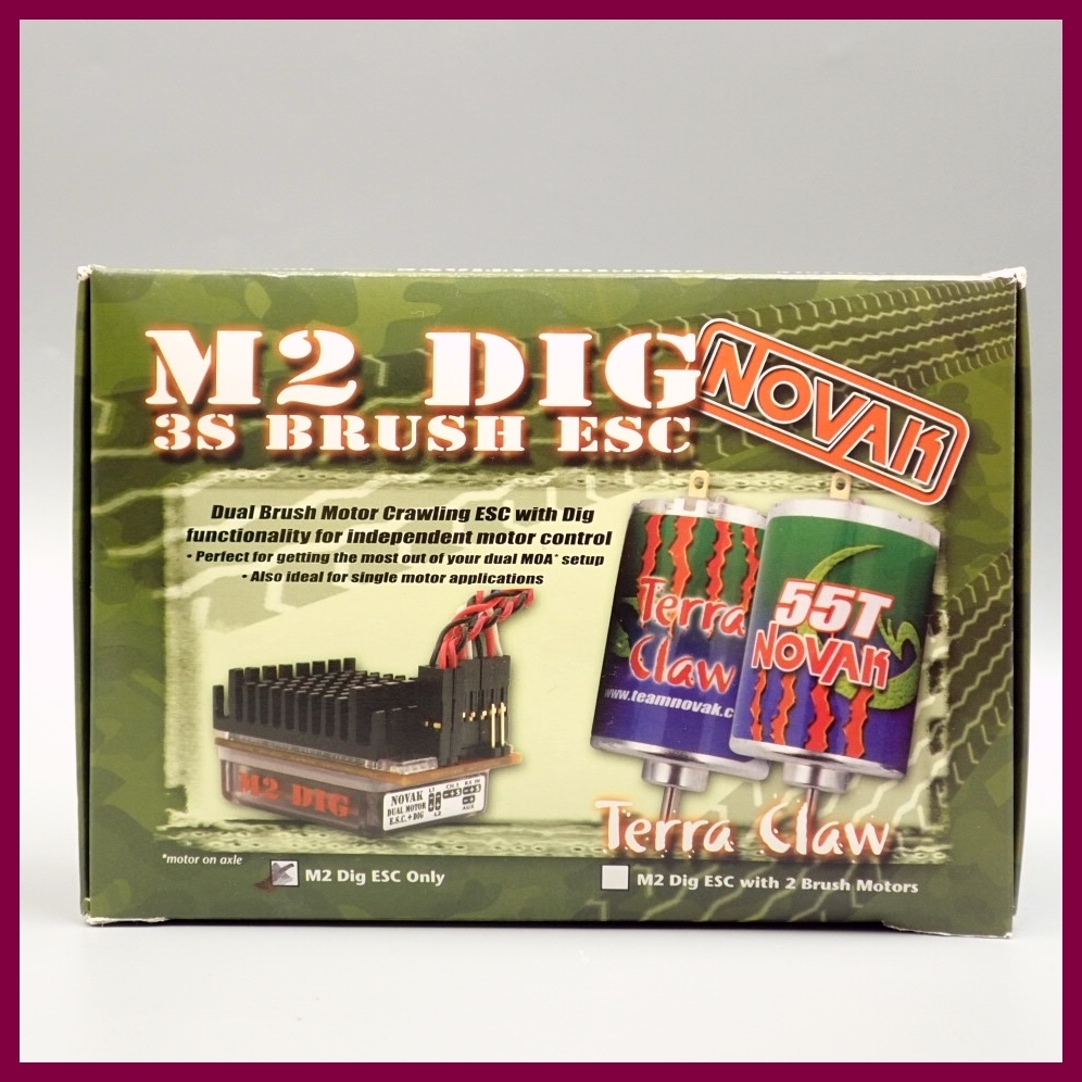 Novak製 M2 Dig 3S デュアルブラシESC 1846/RCクローラーアンプ/ホビーラジコン用/パーツ/外箱 取説付き#0086000067(アンプ)｜売買されたオークション情報 ...