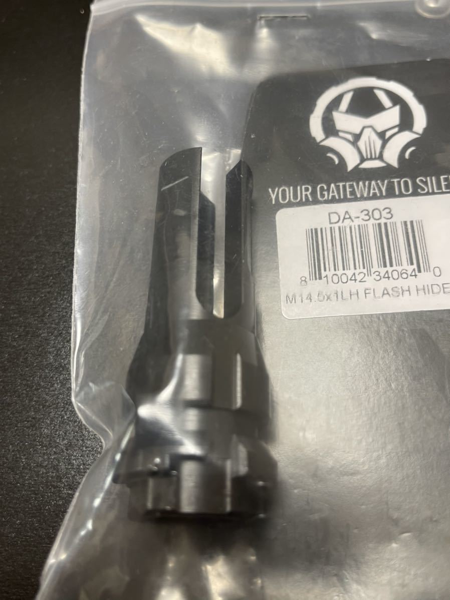 実物 DEAD AIR ARMAMENT KEY MOUNT FLASH HIDER DA303 WA VFC GHK PTW トレポン GBB NOVESKE BAD geissele ...