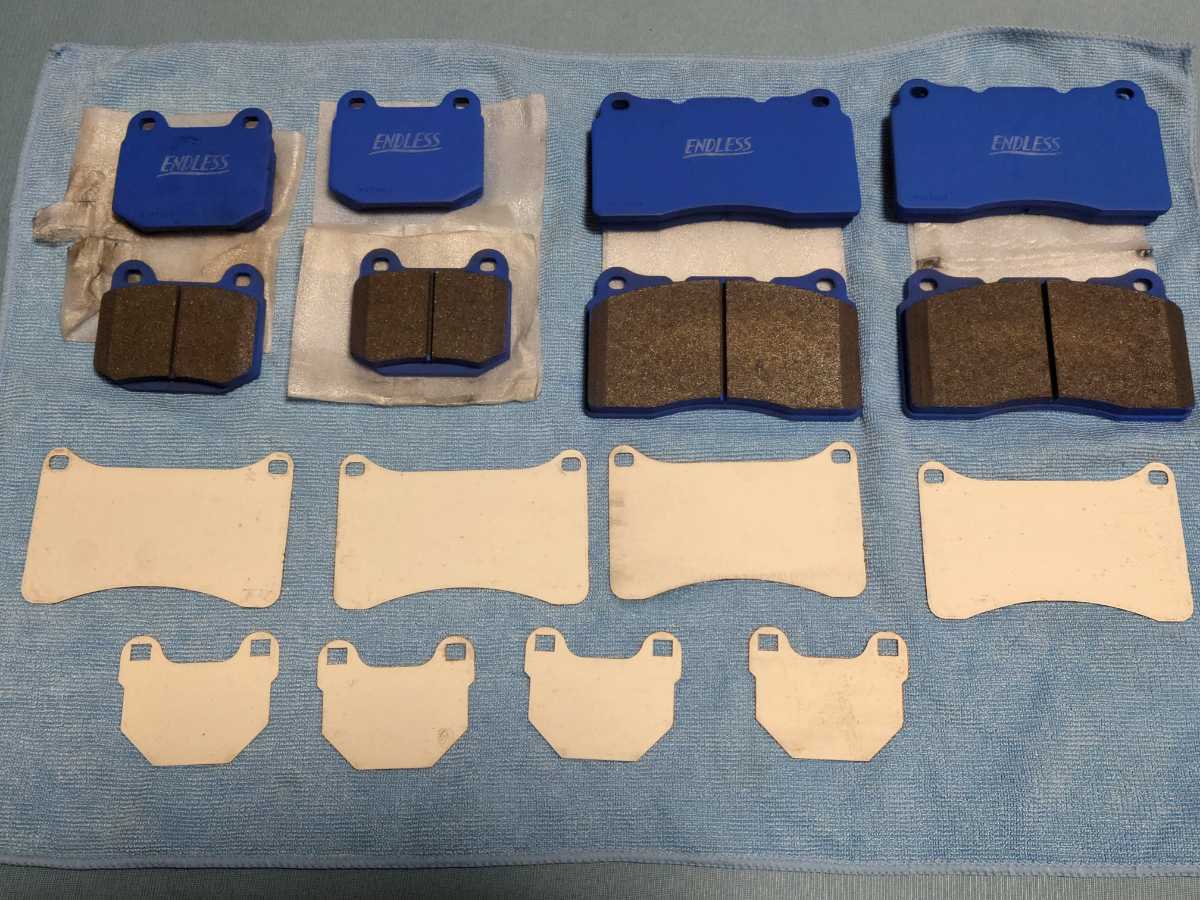 ランエボCT9A インプGDB エンドレス ブレーキパッド MX72 PLUS F:4POT R:2POT 前後セット(ブレーキパッド)｜売買されたオークション情報、yahooの商品情報を ...