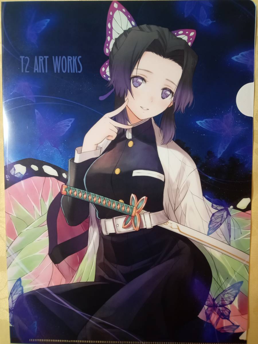 T2 ART WORKS Tony 胡蝶しのぶ クリアファイル(クリアファイル)｜売買されたオークション情報、yahooの商品情報をアーカイブ ...