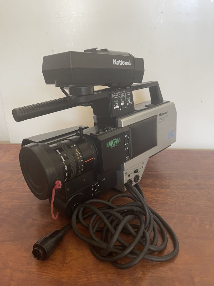 National Color Video Camera VZ-C70 ナショナル ビデオカメラ 動作未確認 ジャンク(その他)｜売買された ...